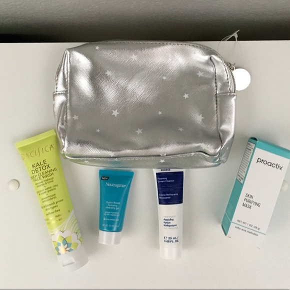 Korres | Skincare | New Skincare Travel Sizes And Bag | Poshmark